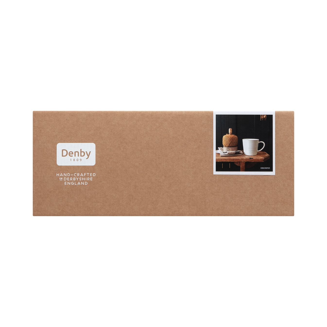 Natural Canvas 2 Textured Mugs Set – Denby