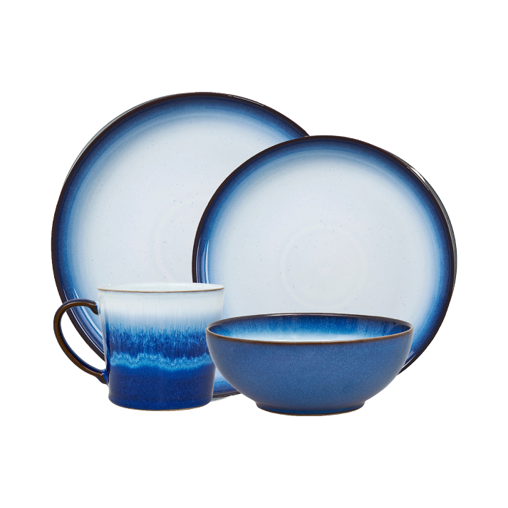 Blue Haze 16 Piece Dinnerware Set – Denby