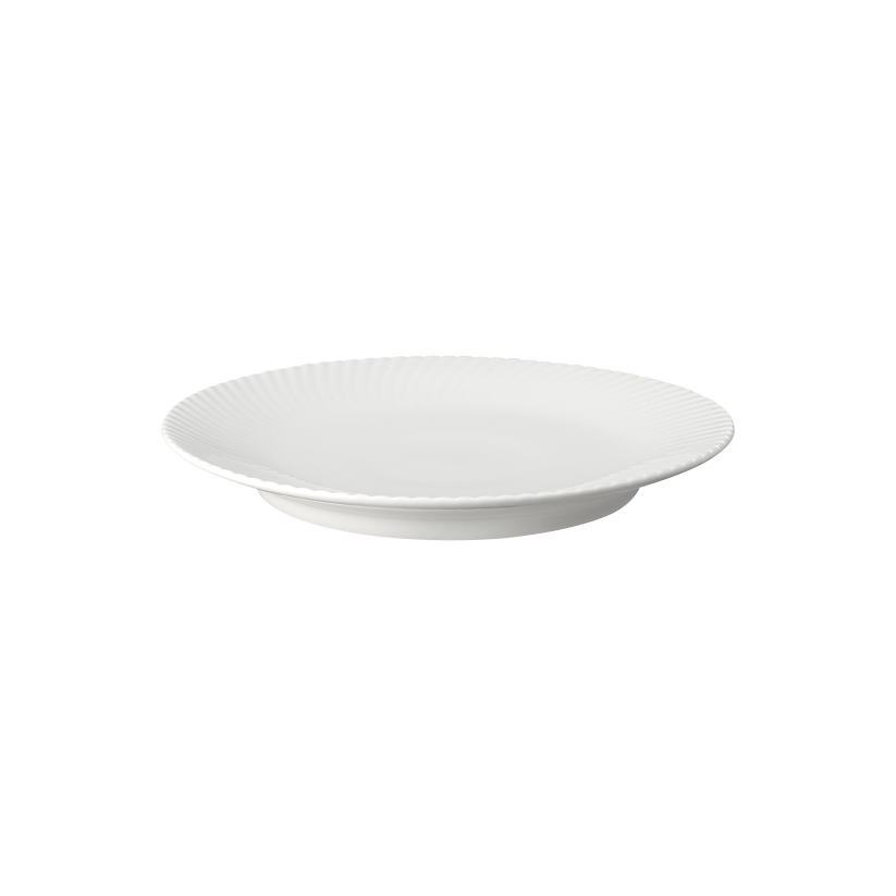 Arc White Medium Plate – Denby