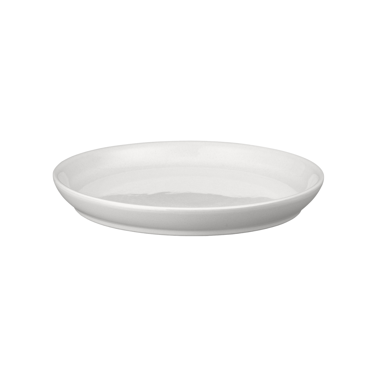Elements Stone White Coupe Dinner Plate – Denby