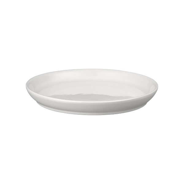 Elements Stone White Coupe Dinner Plate – Denby