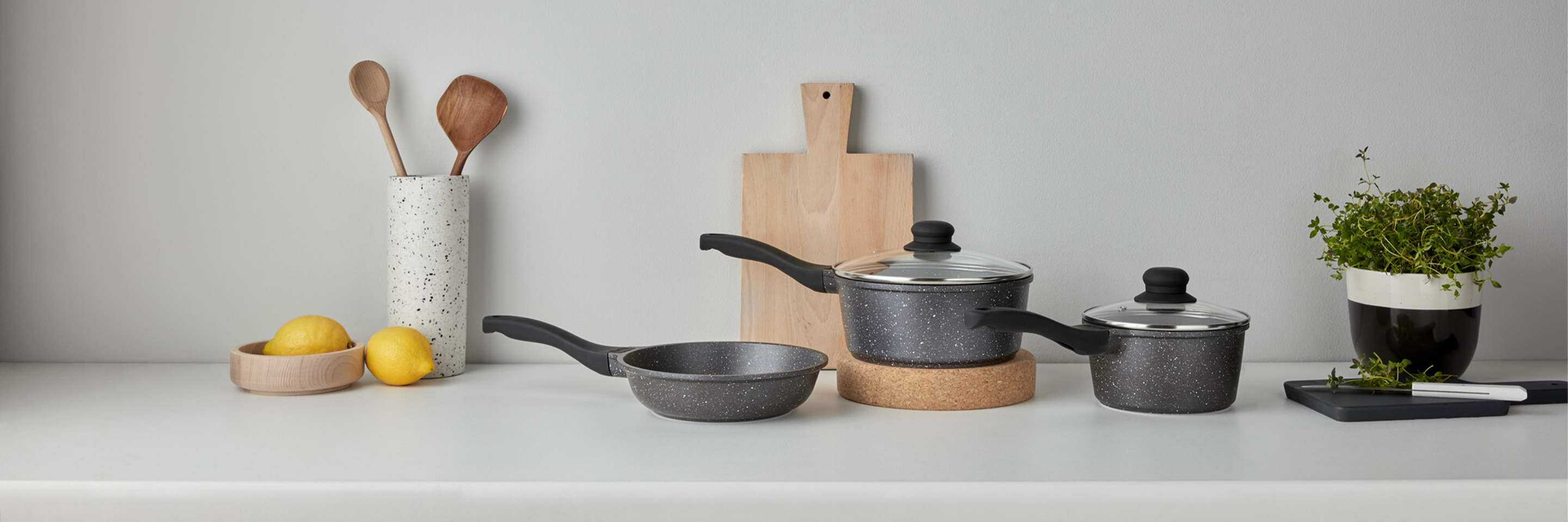 Cast Aluminium Pans: Frying Pans, Saucepans & More | Denby Pottery