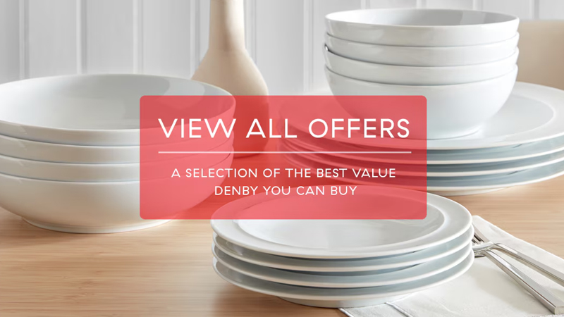 Denby dinner set sale store